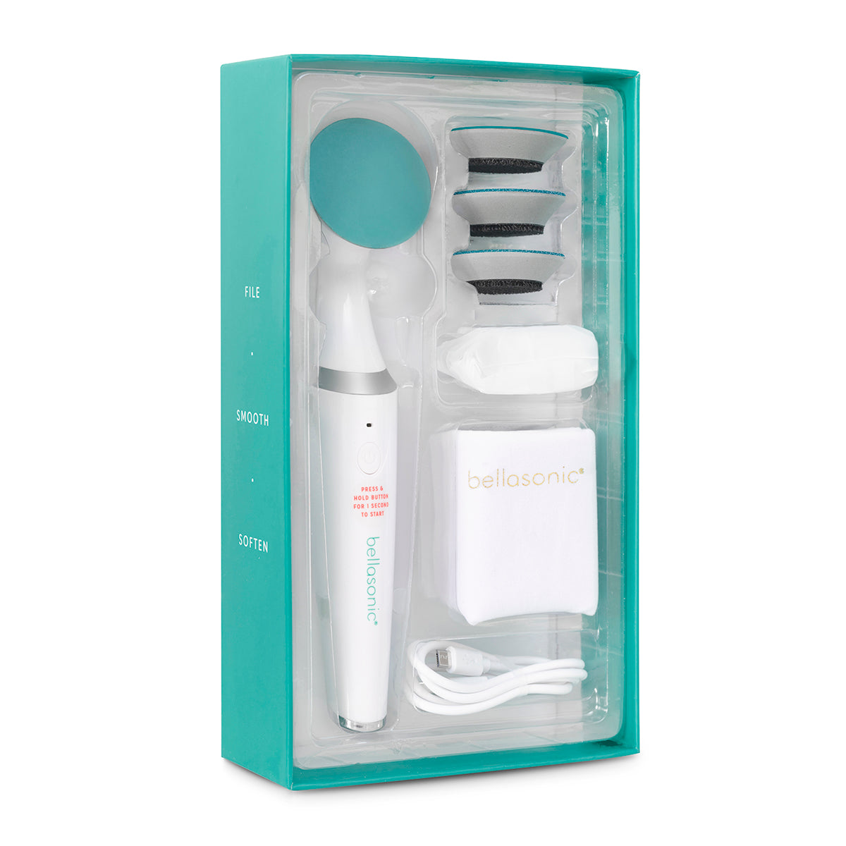 Electric Foot File + Callus Remover - Bellasonic | Bellasonic Beauty